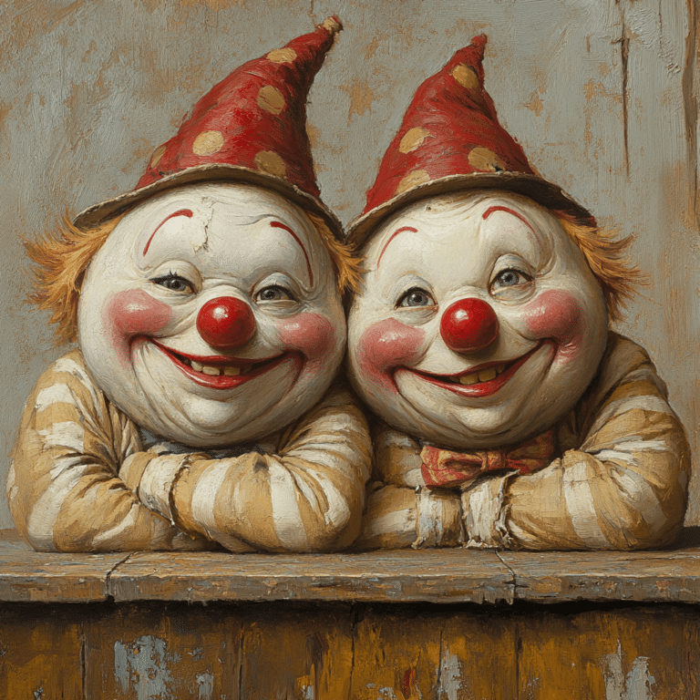Tweedle Dee And Tweedle Dum Fascinate With Their Quirky Charm