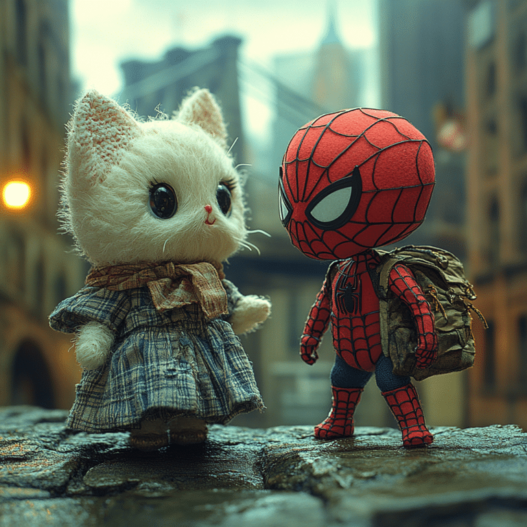 Hello Kitty And Spiderman Discover Unexpected Love