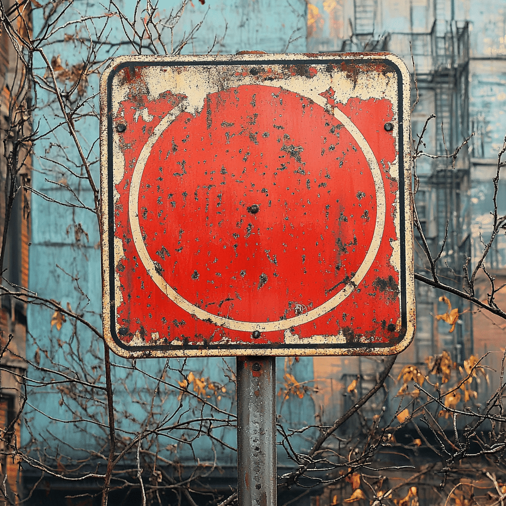 No Passing Zone Sign Warning Drivers Of Dangerous Roads