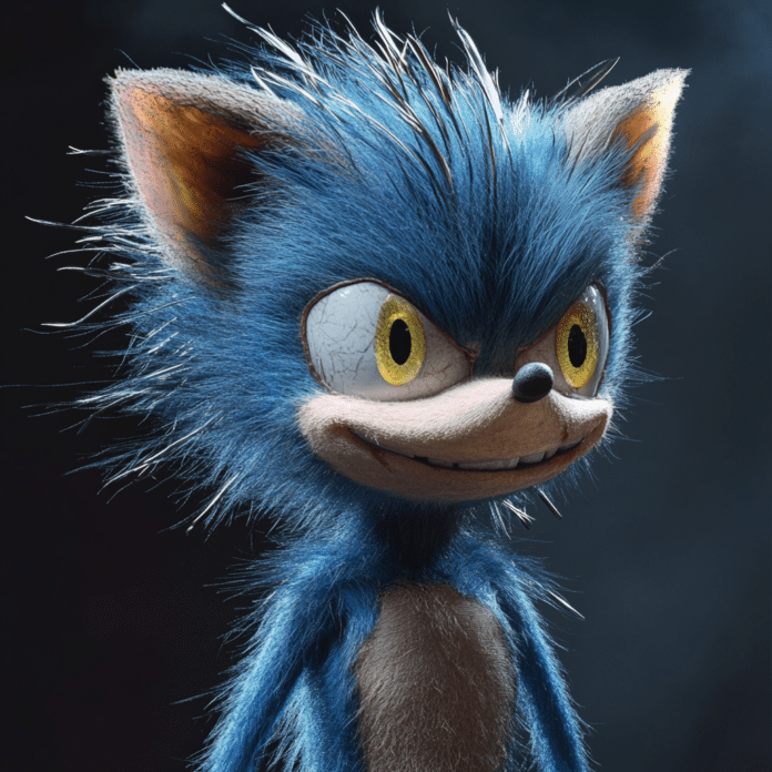 Ugly Sonic Dazzles In Unexpected Cameo Appearance
