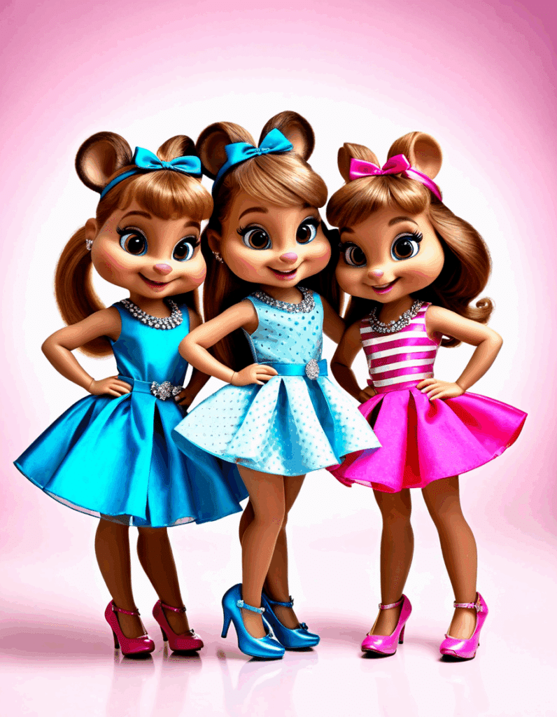 Chipettes Charm With Their Catchy Tunes And Adorable Antics