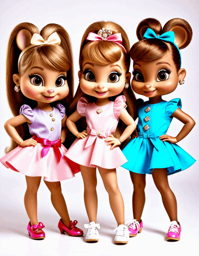 Chipettes Charm With Their Catchy Tunes And Adorable Antics