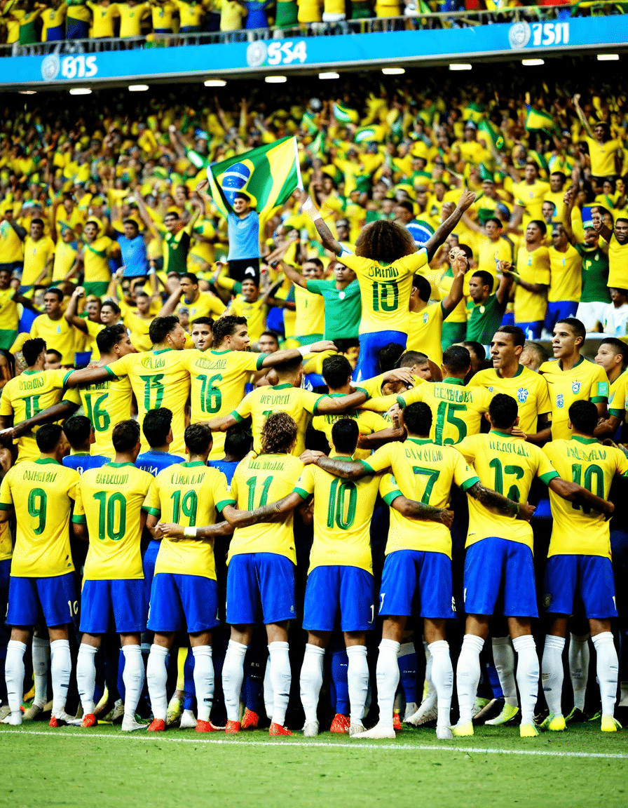 Brazil National Football Team Vs Ecuador National Football Team Lineups ...