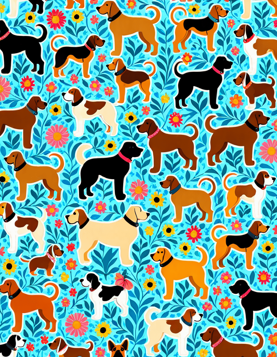 Dog Wallpaper That Transforms Your Space Stunningly