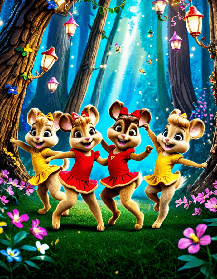 Chipettes Charm With Their Catchy Tunes And Adorable Antics