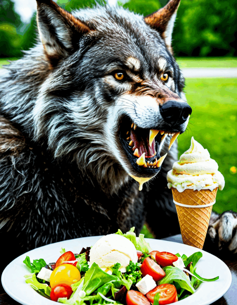 Werewolf Meme Captures Hilarious Inner Conflict