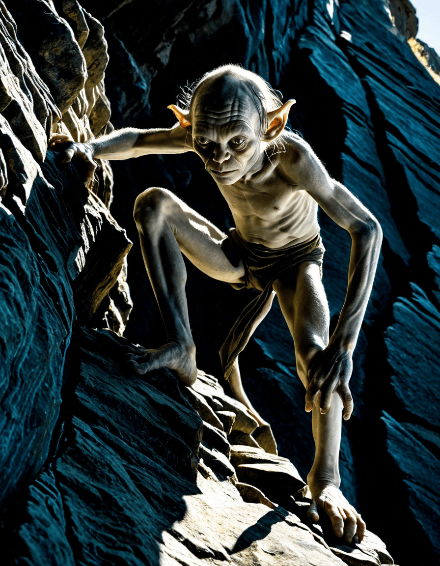Gollum's Dark Journey Through The Shadows Of Middle Earth