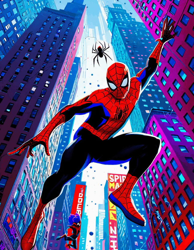 Spider Man Into The Spider Verse A Visual Masterpiece Of Animation