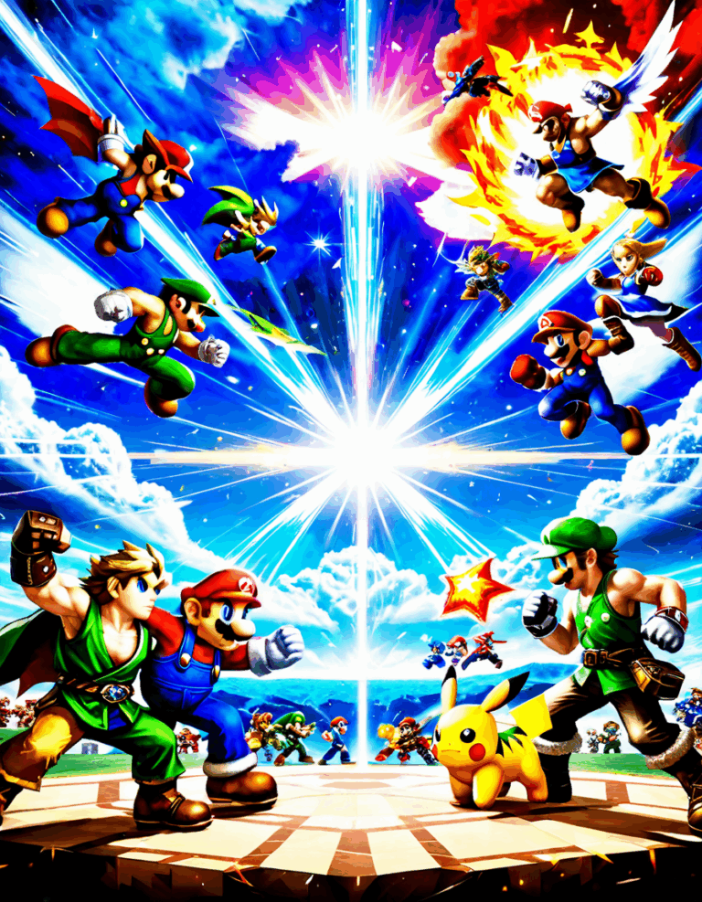 Super Smash Bros The Ultimate Fighter Showdown