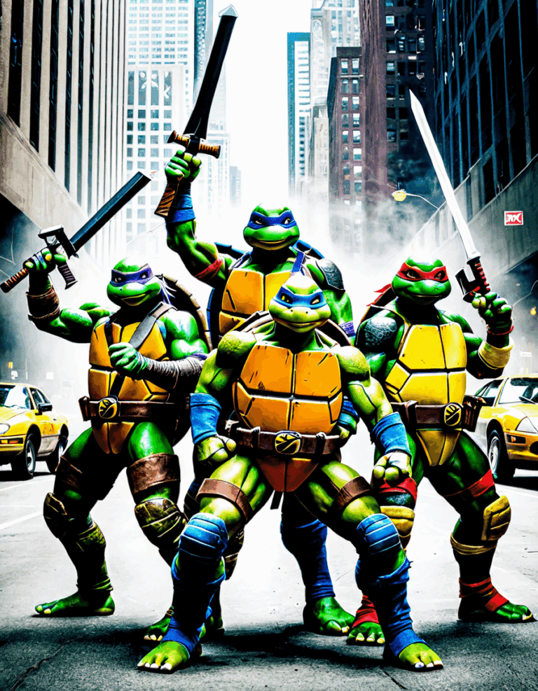 Tmnt The Legendary Heroes Who Fight For Justice