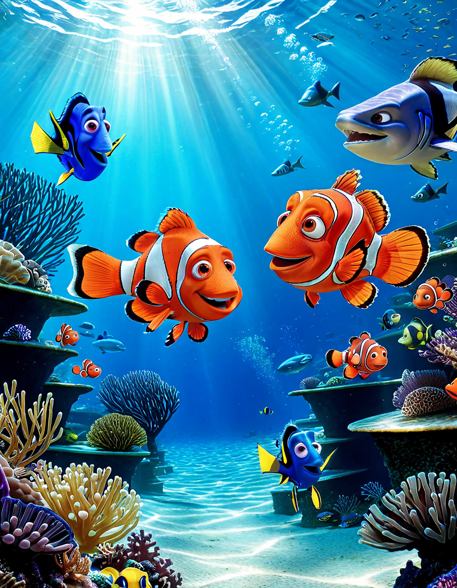Finding Nemo Cast Uniting Talented Voices For Adventure